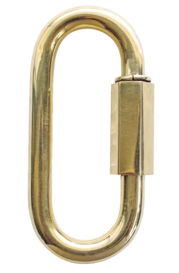 Polished Brass Stainless Steel Threaded 1/4" Quick Link - (2 pk) (Copy ...